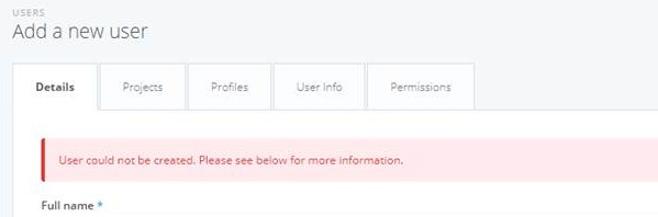 Rant & Rave: Trying to add user and receiving error "This username is ...