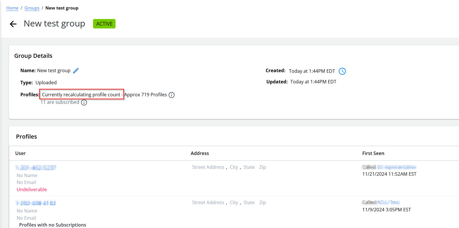 Mobile Commons: My broadcast has 0 recipients / broadcast was sent to ...